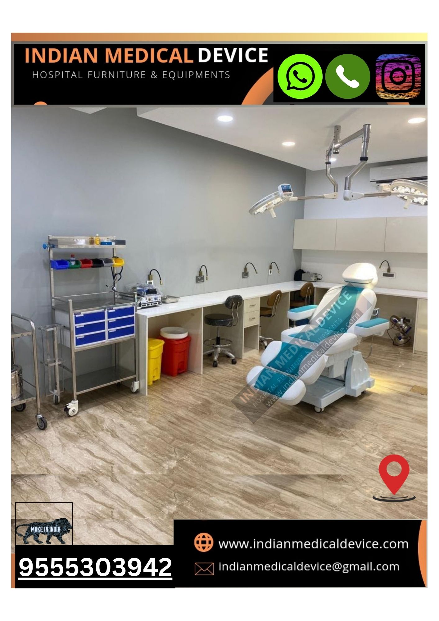 Dermatology Chair Manufacturer From indian medical device